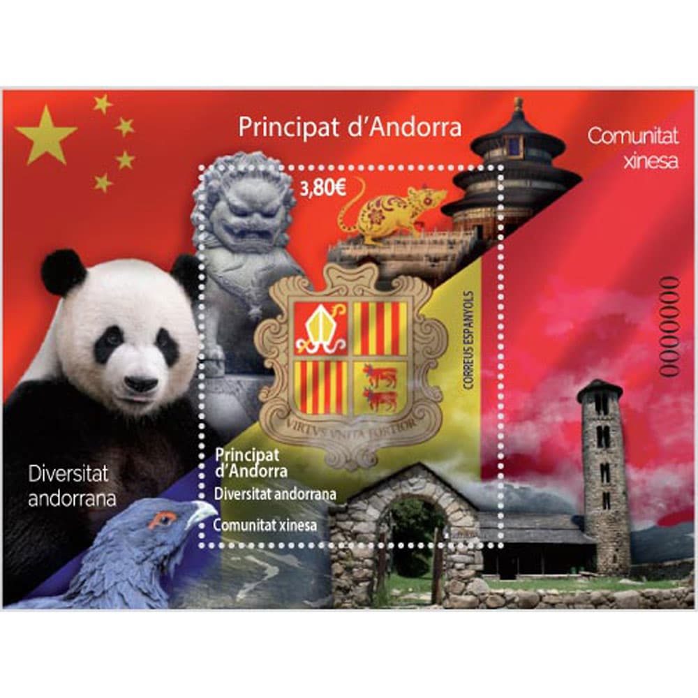 Sellos de Andorra Española