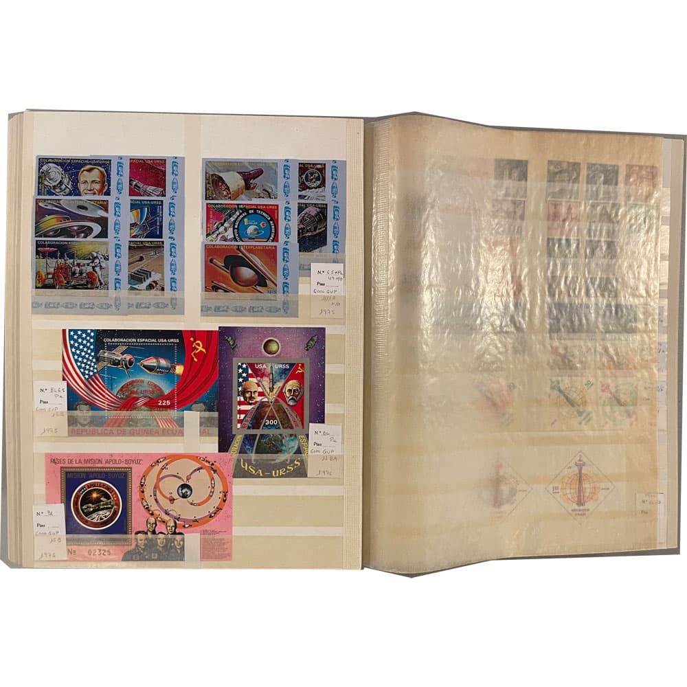 Colección Filatélica Mundial temática Astronomía.