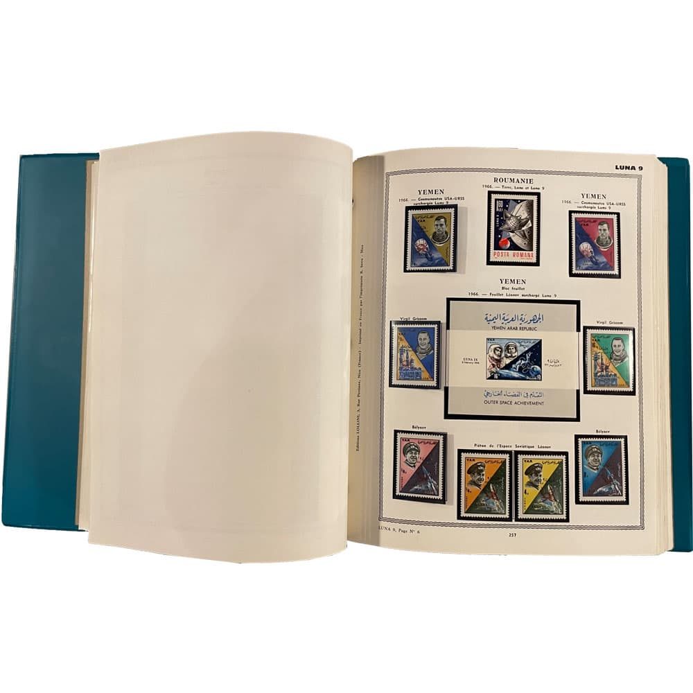 Colección Filatélica Mundial temática Astronomía.